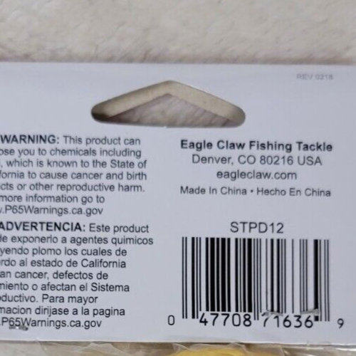 Eagle Claw STPD12 Braided Polycord Fishing Stringer 12ft DOZEN | eBay