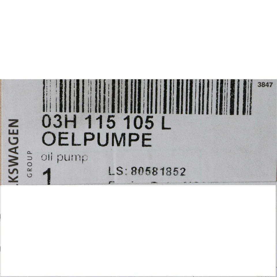 VW Volkswagen 3.6L 6 Cylinder Engine Oil Pump CC Touareg Passat ...