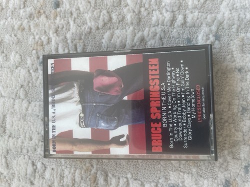 Bruce Springsteen Cassette Tape Born In The USA | eBay