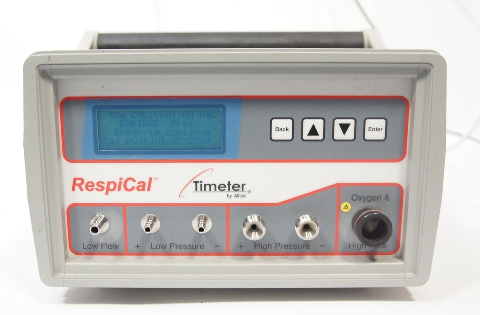 Allied Timeter Respical T300 Ventilator Tester | eBay