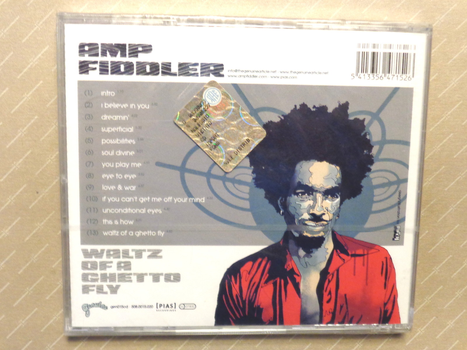 AMP FIDDLER - WALTZ OF A GHETTO FLY - CD NUOVO E SIGILLATO | eBay UK