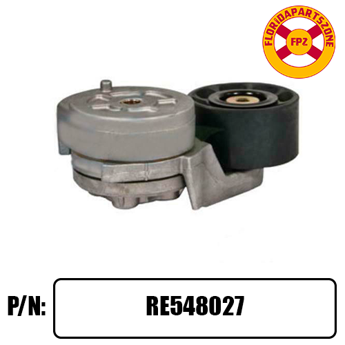 RE548027 - Fan Belt Tensioner Pulley fits John Deere with Free Shipping ...