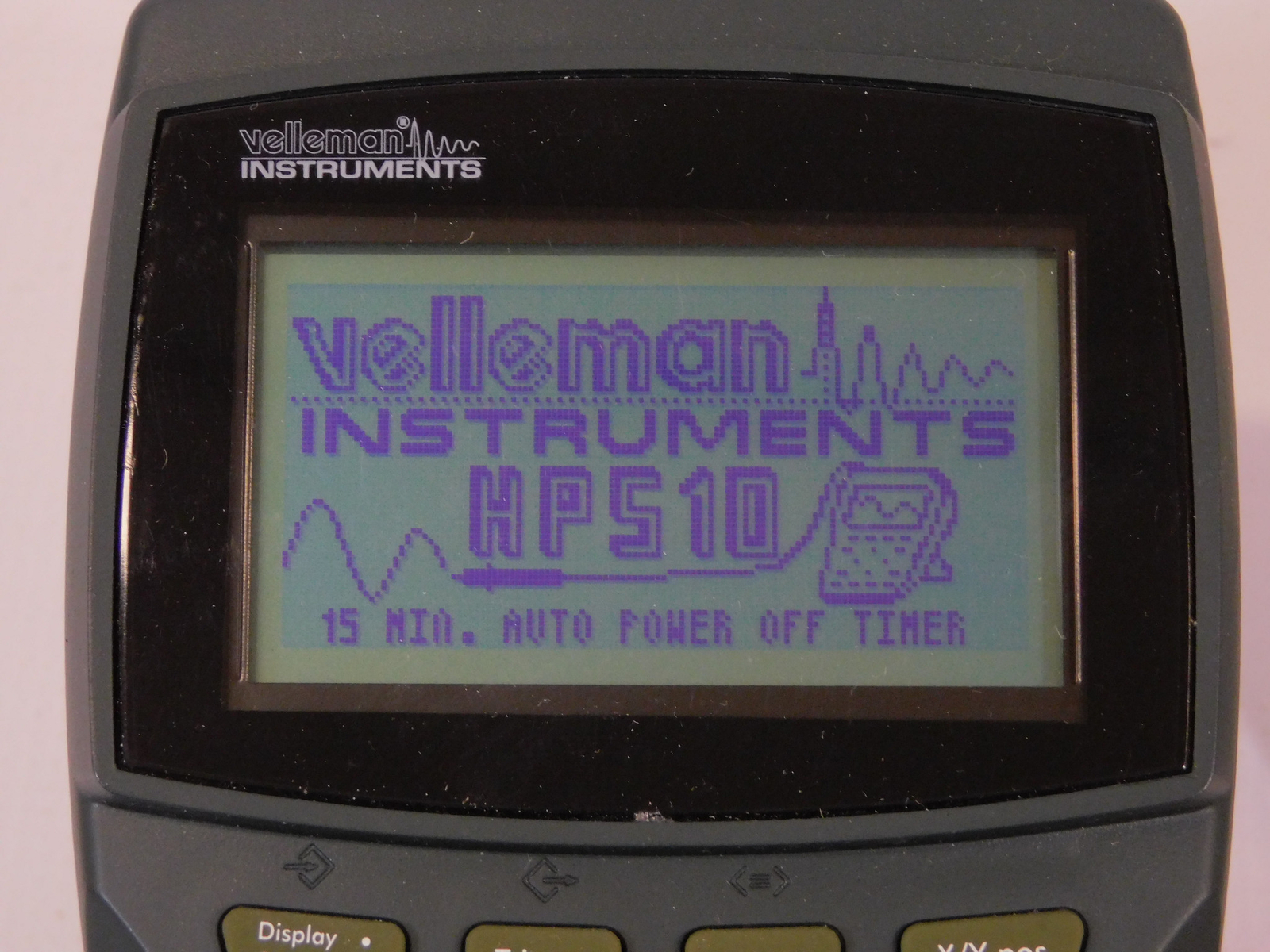 Velleman Instruments HPS10 Hand Held Personal Oscilloscope Scope for ...