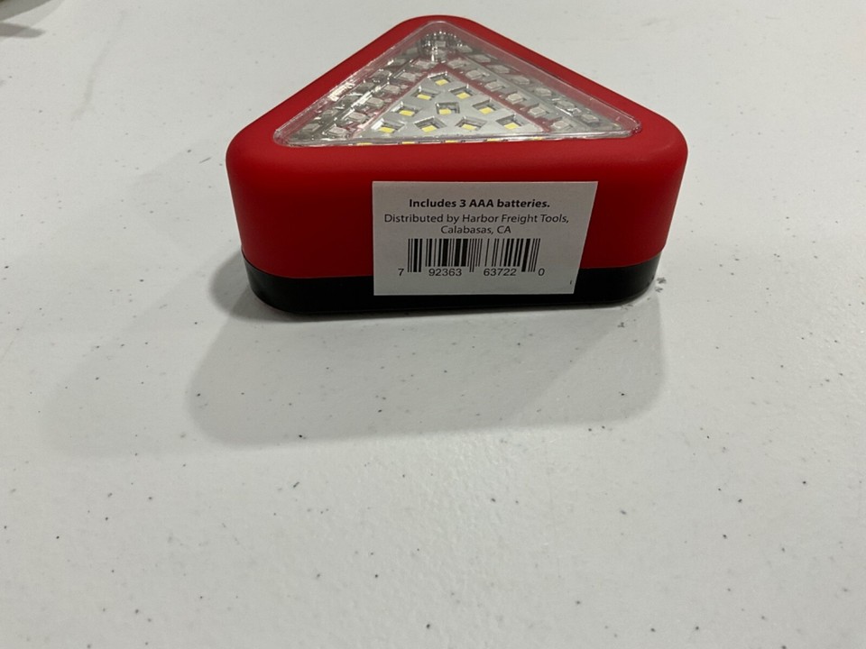 LED Emergency Flashlight Triangle Light 56 Lumens 792363637220 | eBay