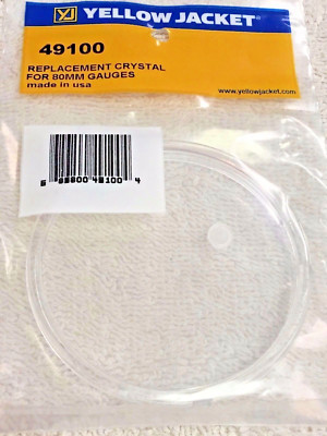 Yellow Jacket Gauge Lens 3-1/8" Crystal Part# 49100, Ritchie ...