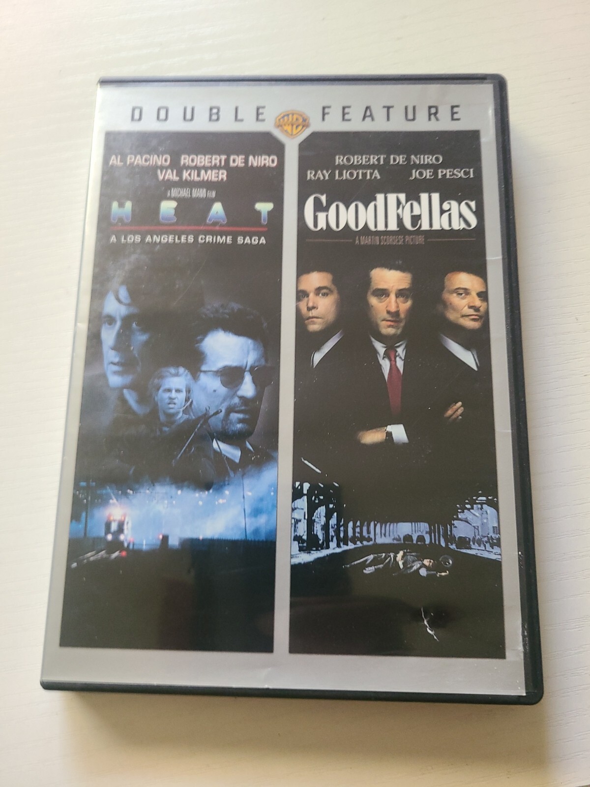 GoodFellas/Heat (DVD, 2012, 2-Disc Set) 883929239214 | eBay