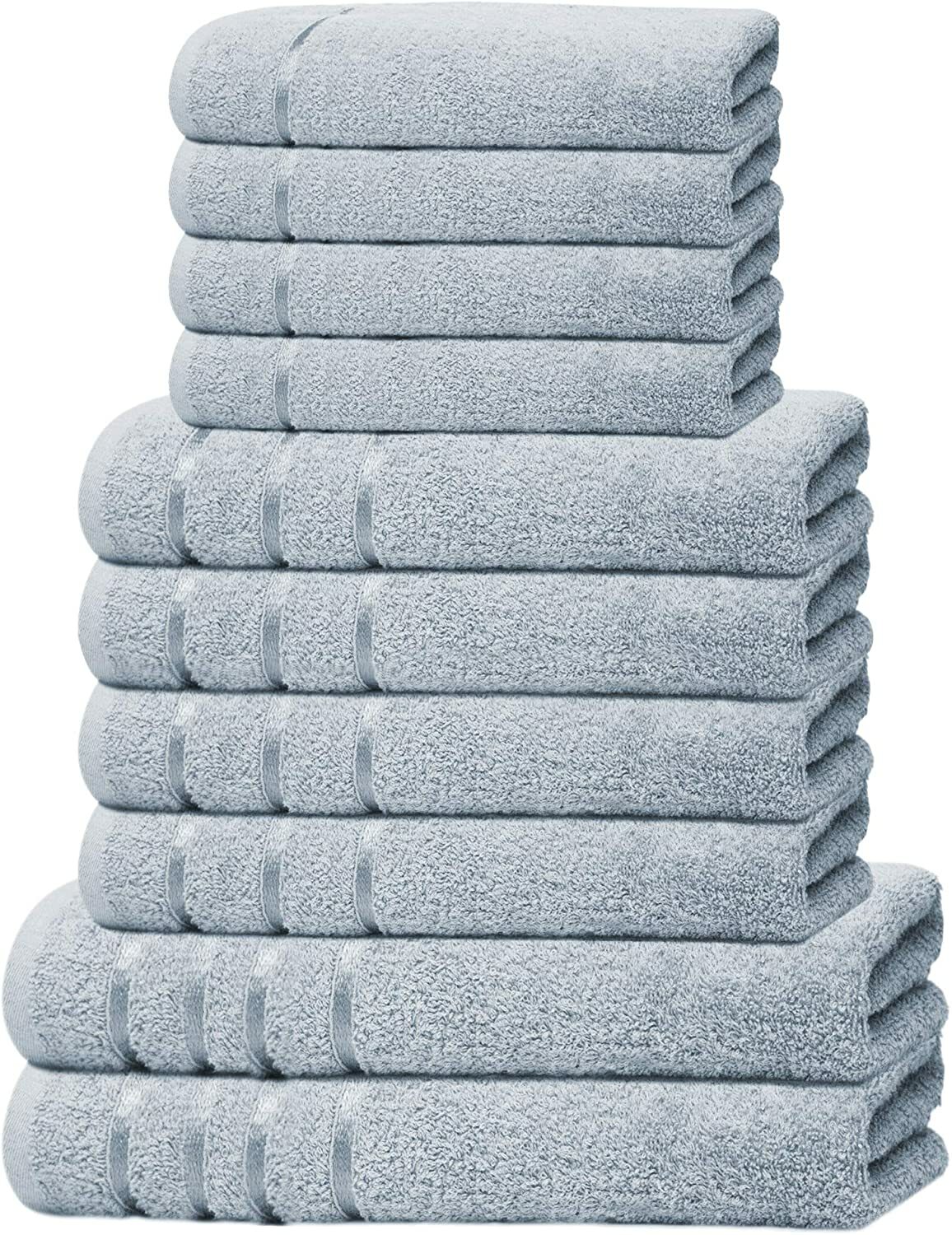 Luxury Soft Cotton Towels BATH HAND FACE FLANNEL WASH Cloth Mitt Glove ...