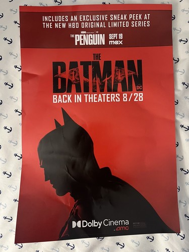 The Batman (2022) - AMC Dolby Fan Event 11.5x17” Mini Poster DC ...