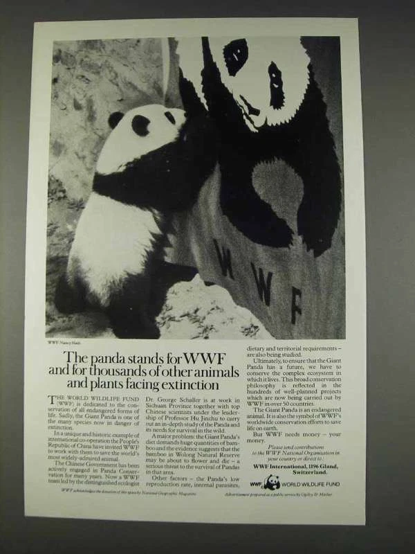 World Wildlife Fund Ads