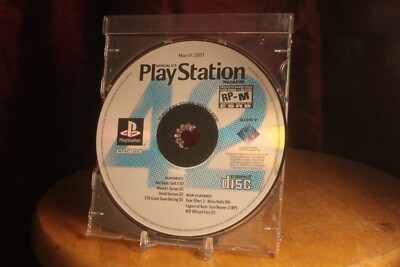 Official US PlayStation Magazine March 2001 PS1 Demo Disc 42 Crash Team ...