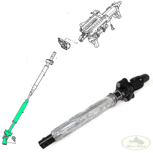 LAND ROVER STEERING COLUMN LOWER SHAFT RANGE SPORT LR3 LR4 LR071147 OEM ...