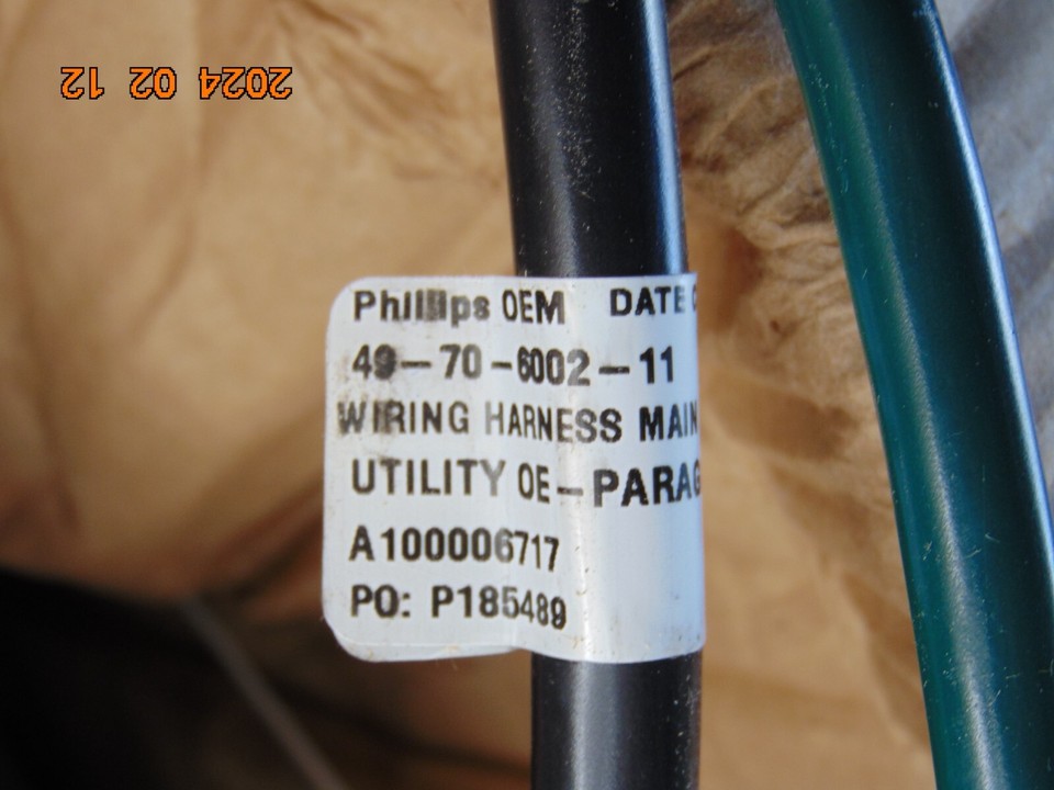 (1) PHILLIPS STA-DRY UTILITY SEMI-TRAILER WIRING HARNESS MAIN PC 49-70 ...