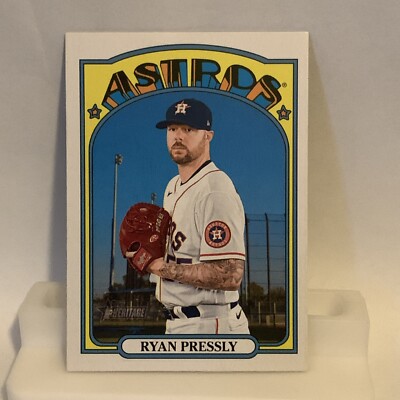 2021 Topps Heritage 688 Ryan Pressly Houston Astros Baseball Card | eBay