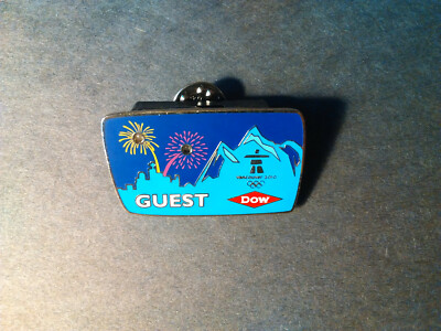 2010 Vancouver Olympic Games Guest Dow Chemical Pin Fireworks | eBay