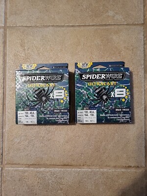 spider wire braided fishing line 100lb Inshore Camo 2 Spools | eBay