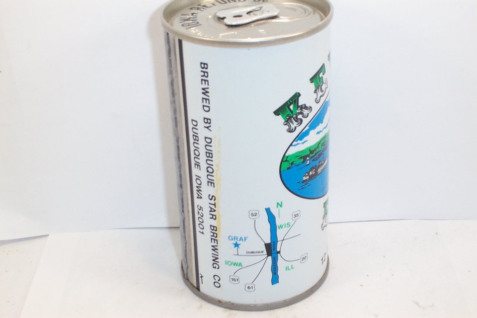 Key City Beer Straight Steel Pickett Dubuque IA Bottom Open USBC 84/33 ...