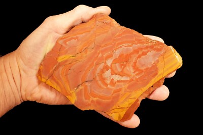 Rare RHYOLITE Slab 7" Wonder Stone Lapidary Slice Cabbing Rough Rock ...