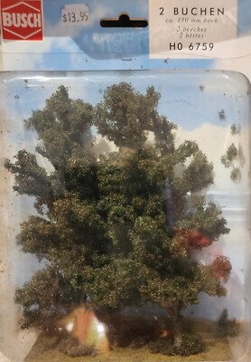 Busch HO Scale Trees Arbers 150mm #6759 | eBay