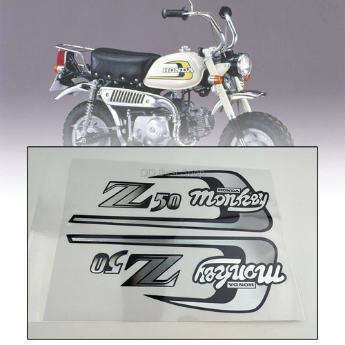 Autocollant logo emblème réservoir carburant ฺnoir gris pour HONDA ...
