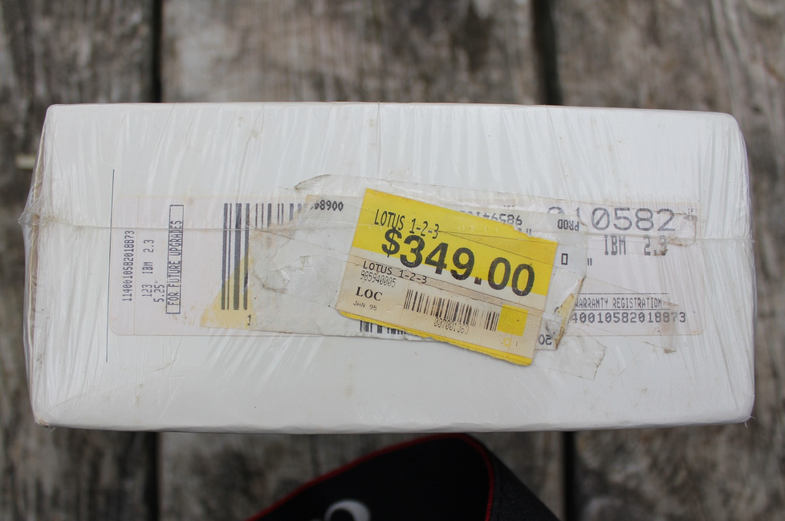 Lotus 123 Spreadsheet Software DOS Ver. 2.3 Retail Sealed Box - Rare ...