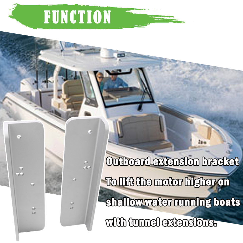 5" Jack Plate for Outboard Motor Extension to Raise The Motor Higher ...