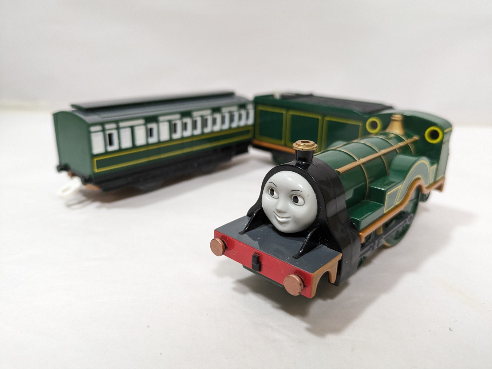 Thomas & Friends TOMY Plarail Trackmaster Emily Plakids Coach Rare ...