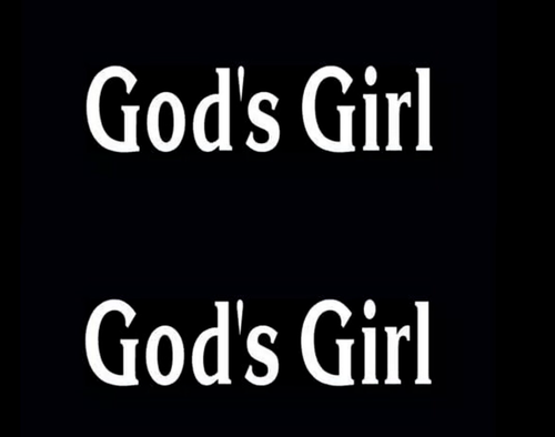 God's Girl two 6" White Vinyl Decals Graphic Car Truck Windows Laptop ...