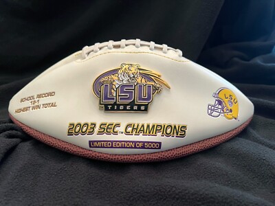 LSU TIGERS 2003 National Champions Commemorative Football / Great For ...