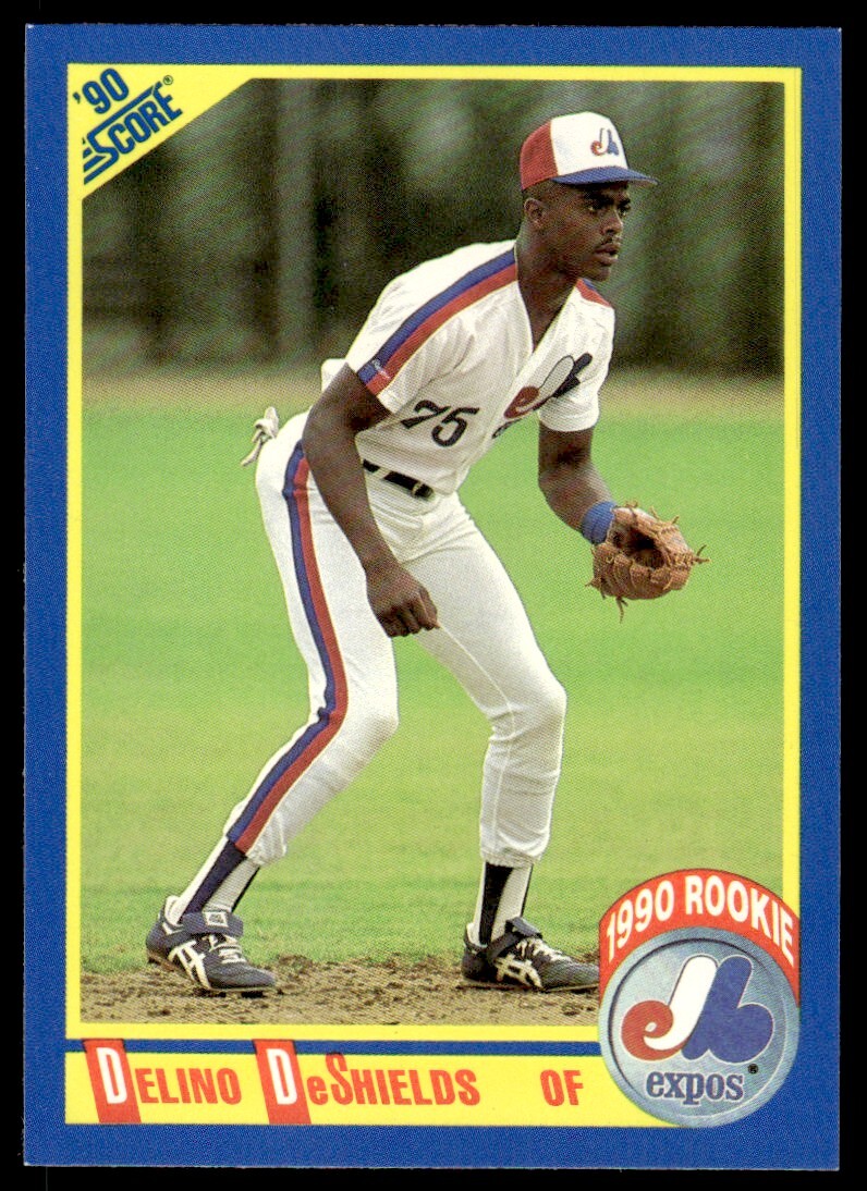 Delino DeShields #645 Montreal Expos 1990 Score Baseball Card | eBay