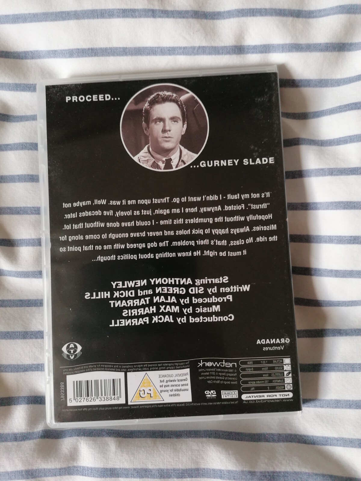 THE STRANGE WORLD OF GURNEY SLADE DVD 6-PART ITV SERIES ANTHONY NEWLEY ...