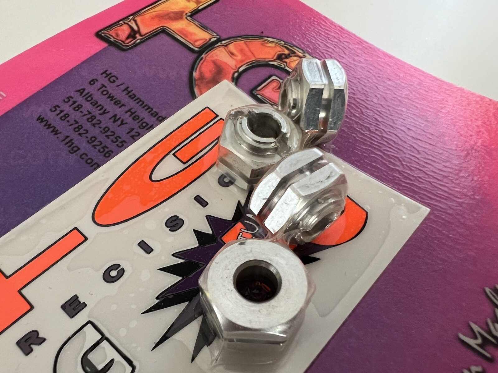 HAMMAD GHUMAN CNC Aluminum Alloy Wheel Hex Hubs for Traxxas T-Maxx E ...