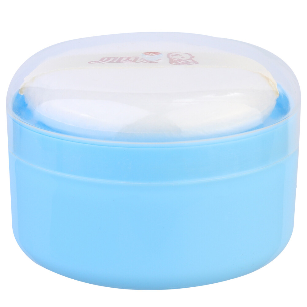 makeup powder jar Body Powder Box and Puff Powder Puff and Container | eBay