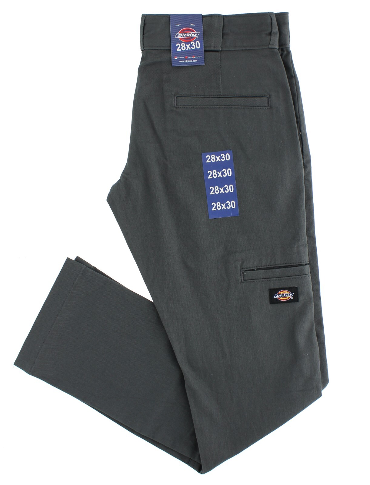 Dickies Men's Pants Skinny Straight, Tech Pocket, Reinforced Knee, Work ...