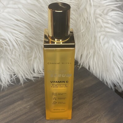 Clinical Works~Vitamin C GLOW Brightening Facial Serum 120ml | eBay