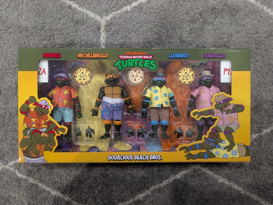 NECA TMNT Bodacious Beach Bros Raphael SDCC 2025 Exclusive | eBay