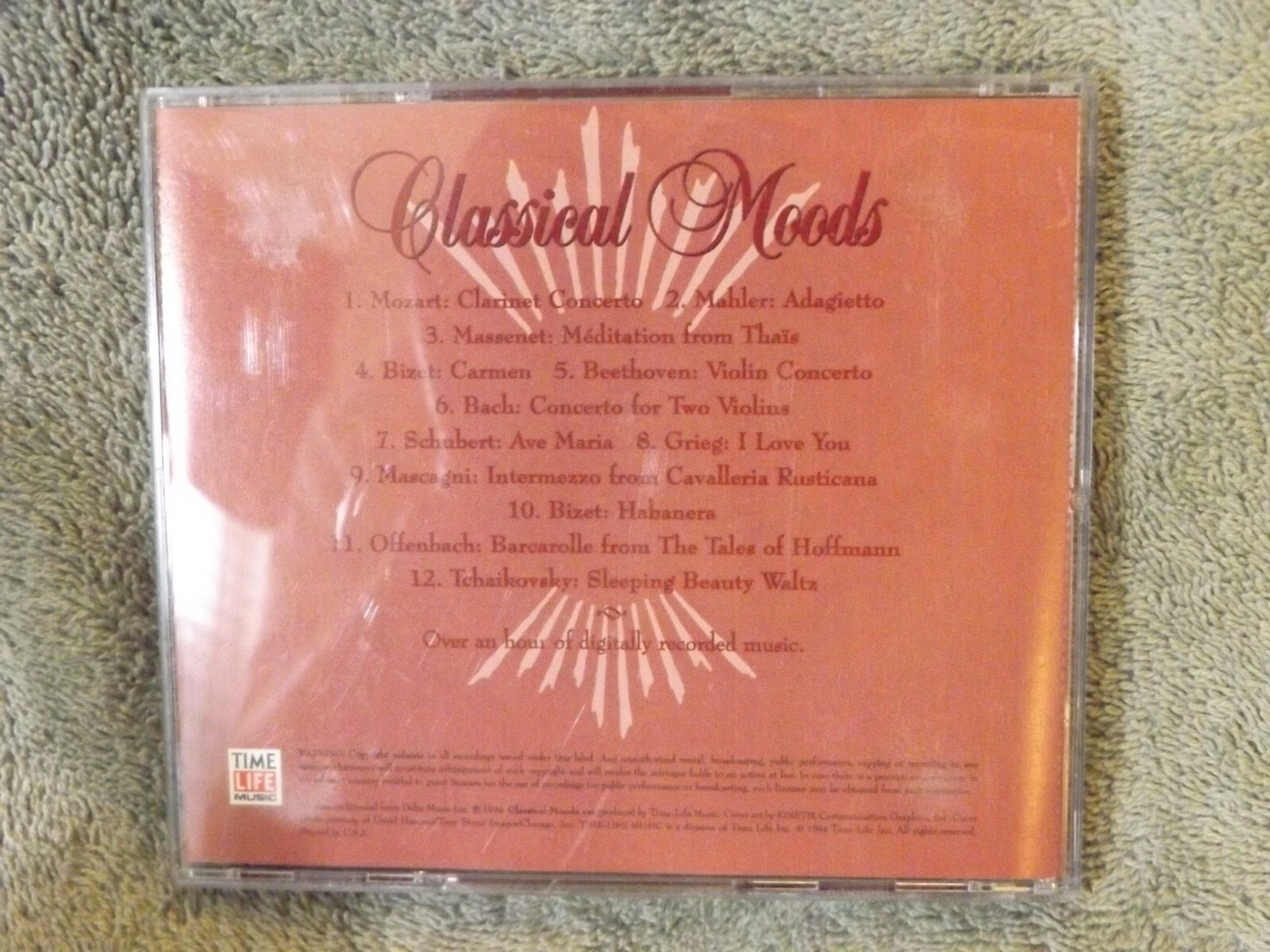 CD Classical Moods A Time Life Collection 12 Tracks 1994 | eBay