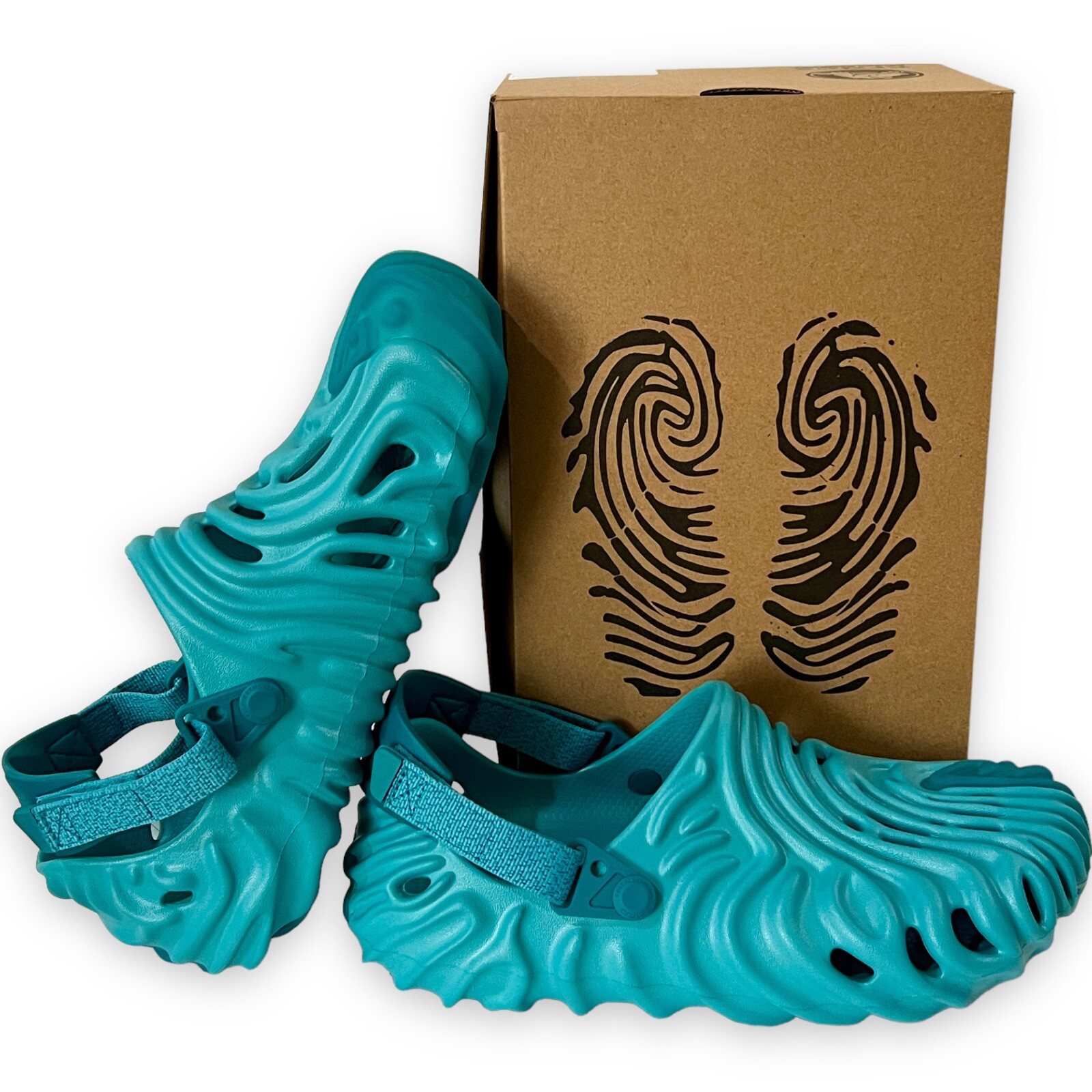 Crocs Pollex Clog Salehe Bembury Tide Blue Turquoise Turq Tonic Size M9 ...