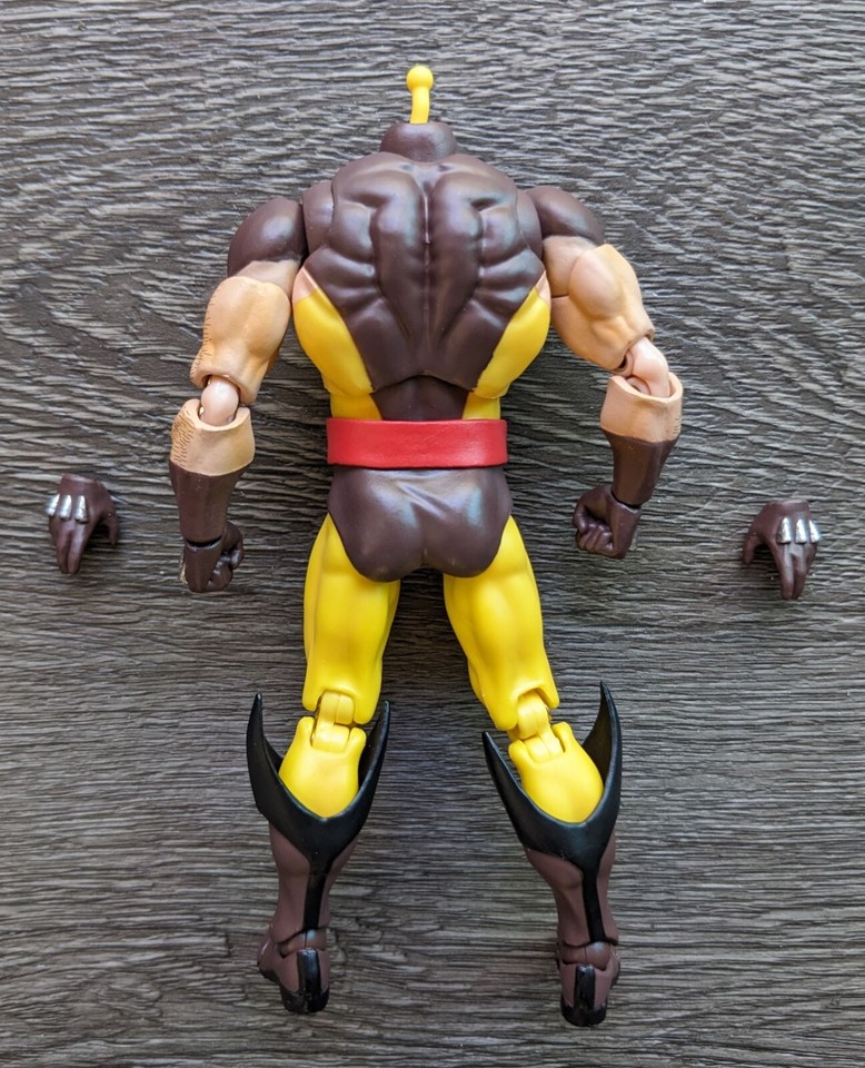 US Seller CT Toys Brown Wolverine Mafex 138 BODY (Marvel Legends Custom ...