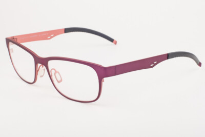 Orgreen CHARMER 401 Matte Berry Red / Matte Peach Titanium Eyeglasses ...