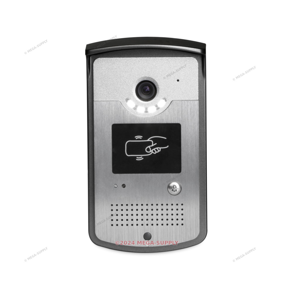 7inch Wired Video Door Entry Security Intercom with Intra-monitor Audio ...