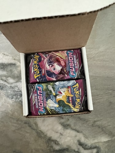 36 x 2021 Pokemon Sword & Shield Fusion Strike Factory Sealed Booster ...