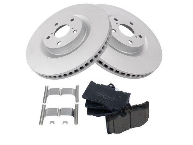 TRQ 35VZ16P Front Brake Pad and Rotor Kit Fits 2016-2019 Lexus IS300 | eBay