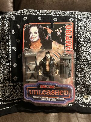 Vampiro WCW Unleashed Series Action Figure New 2000 Toybiz 90s ...