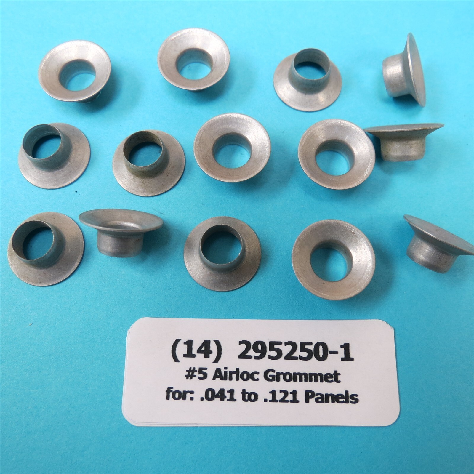 (14) Airloc #5 Series 295250-1 A-Loc Flush Grommets for .041-.121 Panel ...