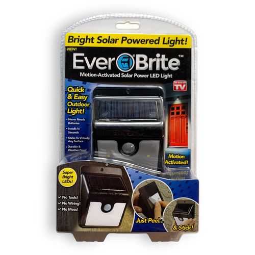 Everbrite Solar Powered & Wireless Led Outdoor Light As Seen On TV NEW ...