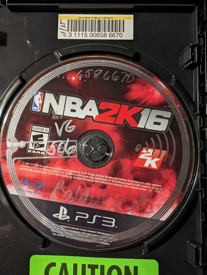 Lot of 3 PS3 NBA 2K11, 2K15 & 2K16 Games DISCS ONLY | eBay