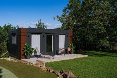 living Container 6x3 m Home Tiny House Office ,built of new elements ...