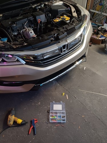 Front Lower Bumper Grille for 16-17 Honda Accord Sedan 71152T2FA50 ...