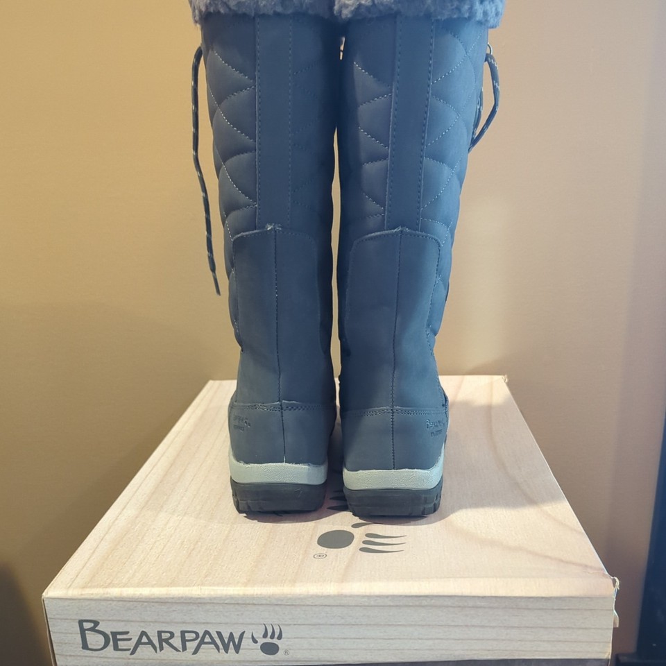 BEARPAW Isabella Waterproof Quilted Boot Women's Size US 9 Wide ...