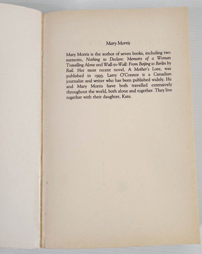 The Virago Book of Women Travellers - Ed. Mary Morris and Larry O ...